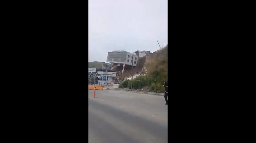 Viral Colapsa Segundo Edificio De Fraccionamiento En Tijuana Canal 7