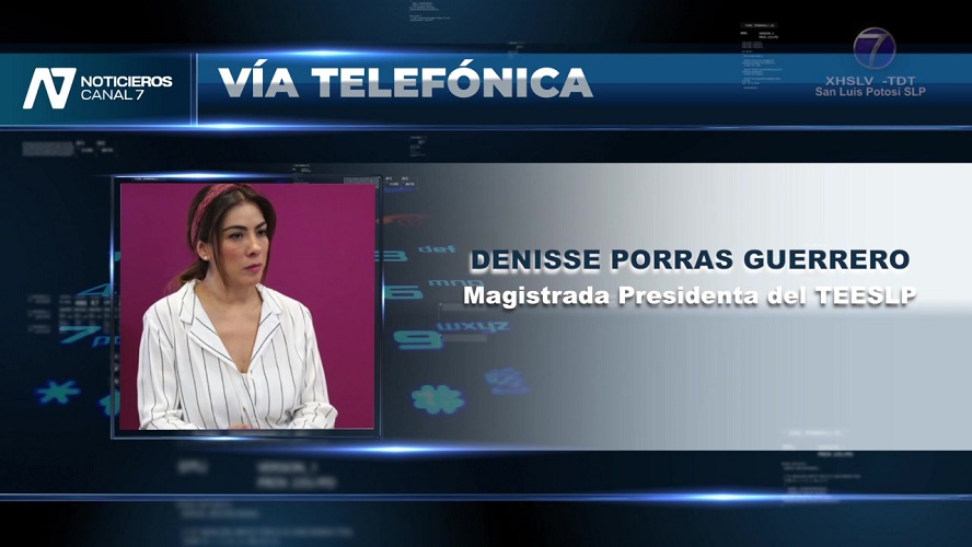 Magistrada Denisse Porras señaló que las reglas de la reelección a la ...