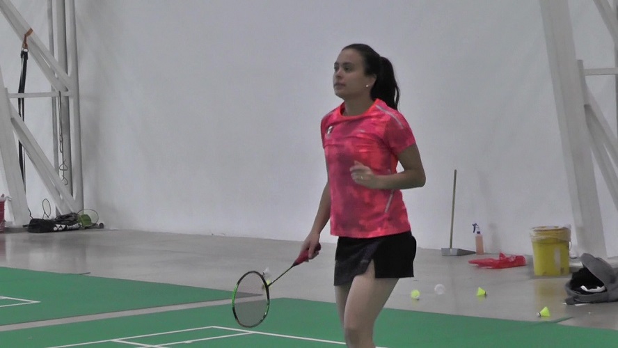 Sabrina Solís continúa en la Liga de Bádminton en Dinamarca. - Canal 7 ...