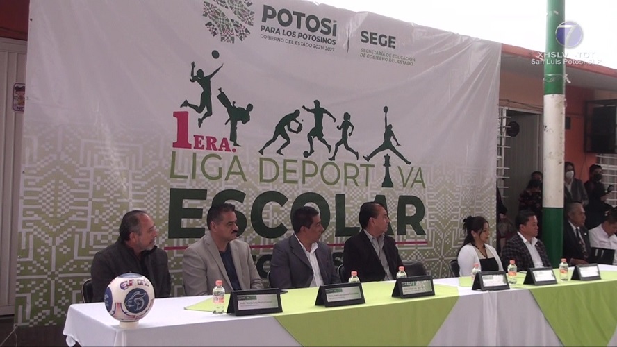 Inauguran autoridades Liga Deportiva Escolar potosí-SEGE. - Canal 7 SLP ...