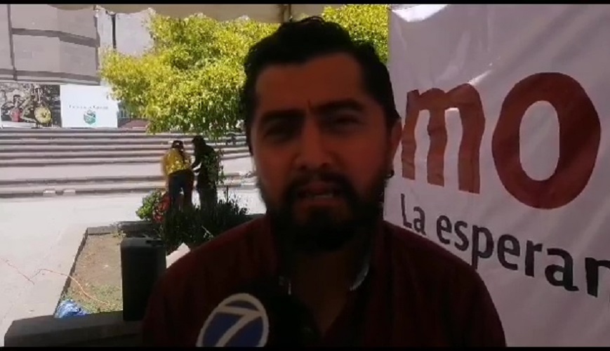"No solamente porque MORENA está bien posicionado quieran participar ...
