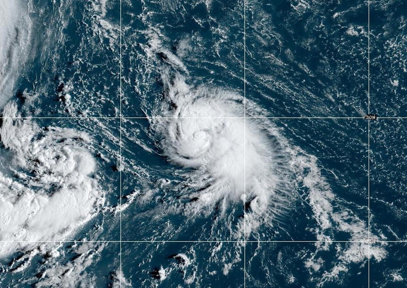 Se forma tormenta tropical "José" en el Atlántico; se suma a "Franklin ...