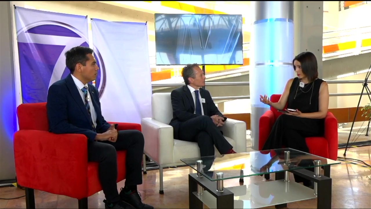 Entrevista exclusiva para Canal 7 con el Periodista Alberto Peláez, en ...