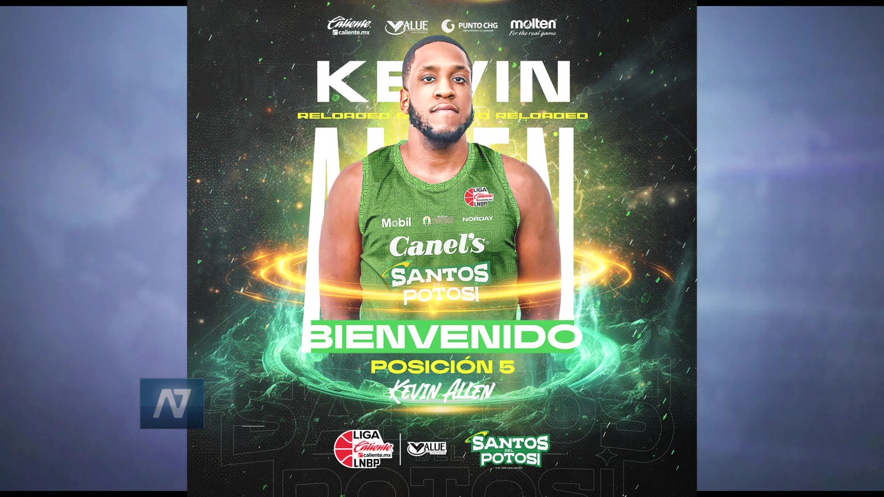 Kevin Allen se integra a Santos del Potosí - Canal 7 SLP - 2024