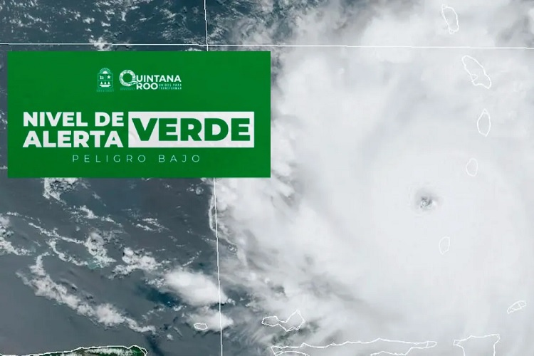 Activa Quintana Roo alerta verde por Beryl - Canal 7 SLP - 2024