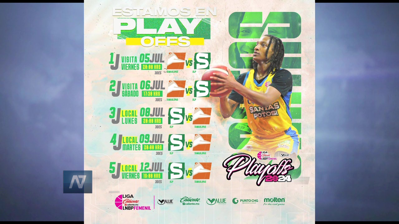 El 5 de julio arrancan los Play Off de las Santas del Potosí - Canal 7 SLP - 2024