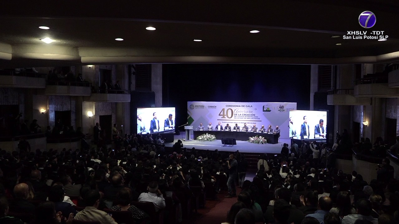 COBACH en SLP cumple 40 años - Canal 7 SLP - 2024