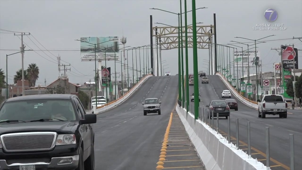 Nuevos puentes vehiculares para SGS - Canal 7 SLP - 2024