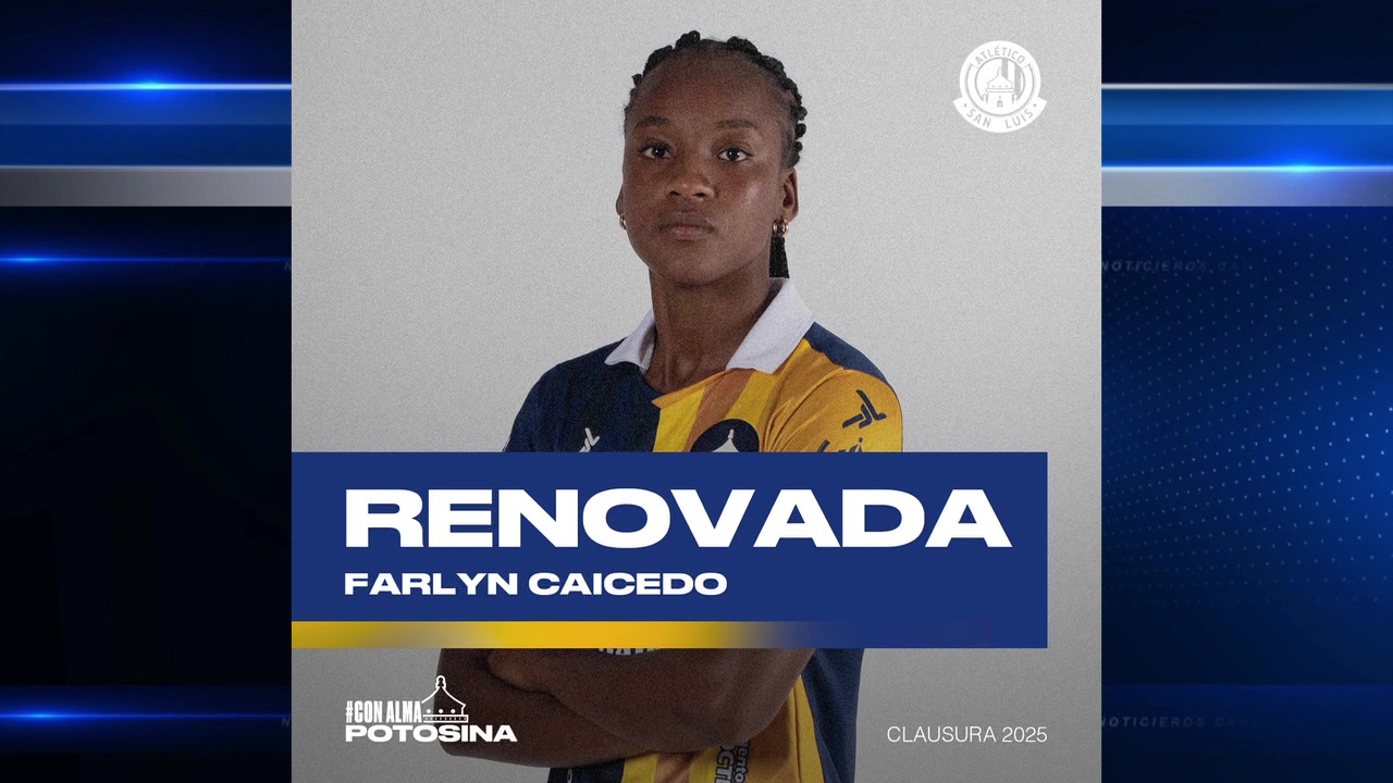 Farlyn Caicedo renueva hasta el 2026 - Canal 7 SLP - 2025
