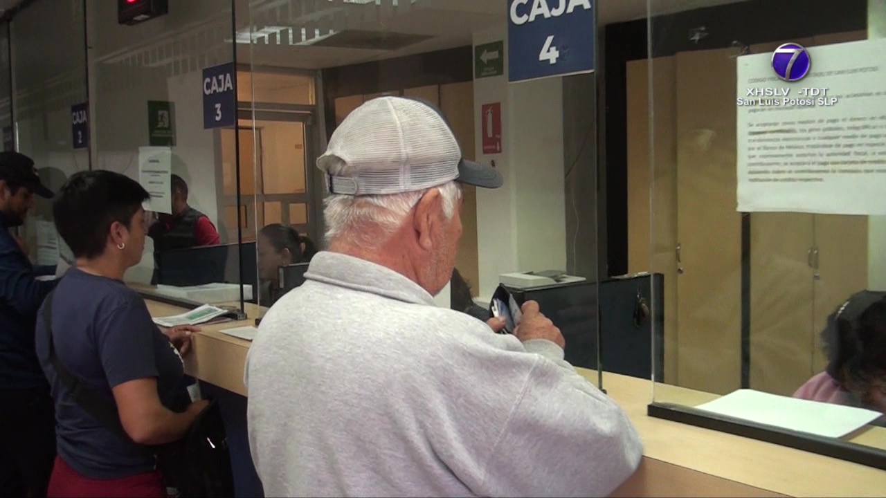 Buena respuesta en pago predial en la capital - Canal 7 SLP - 2025