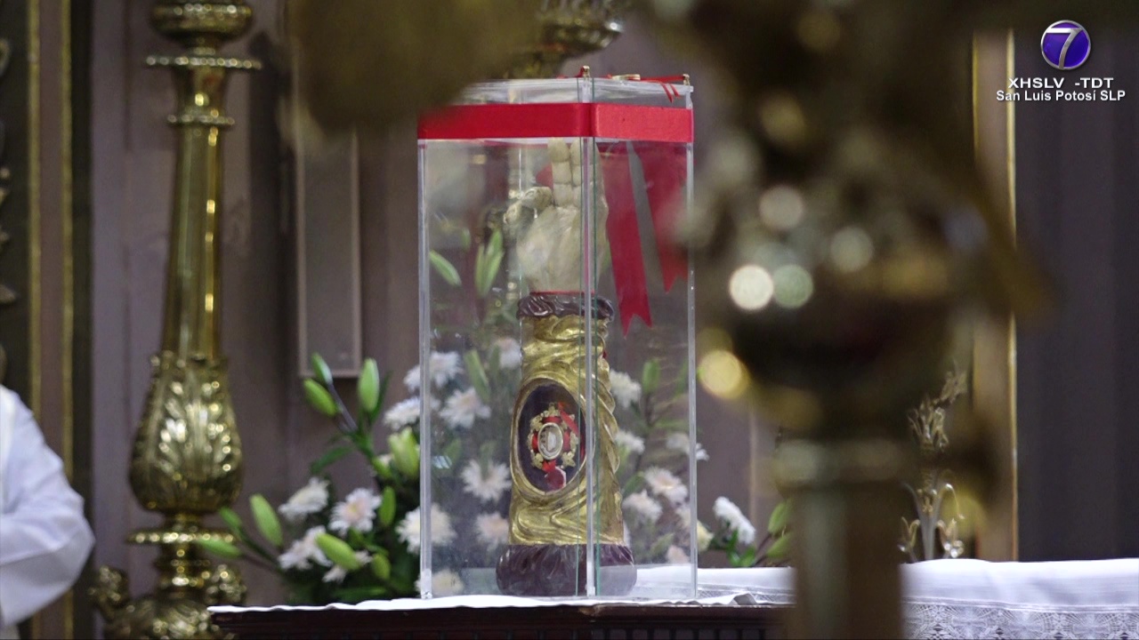 Llega a la Catedral Metropolitana la Reliquia de San Judas Tadeo - Canal 7 SLP - 2025