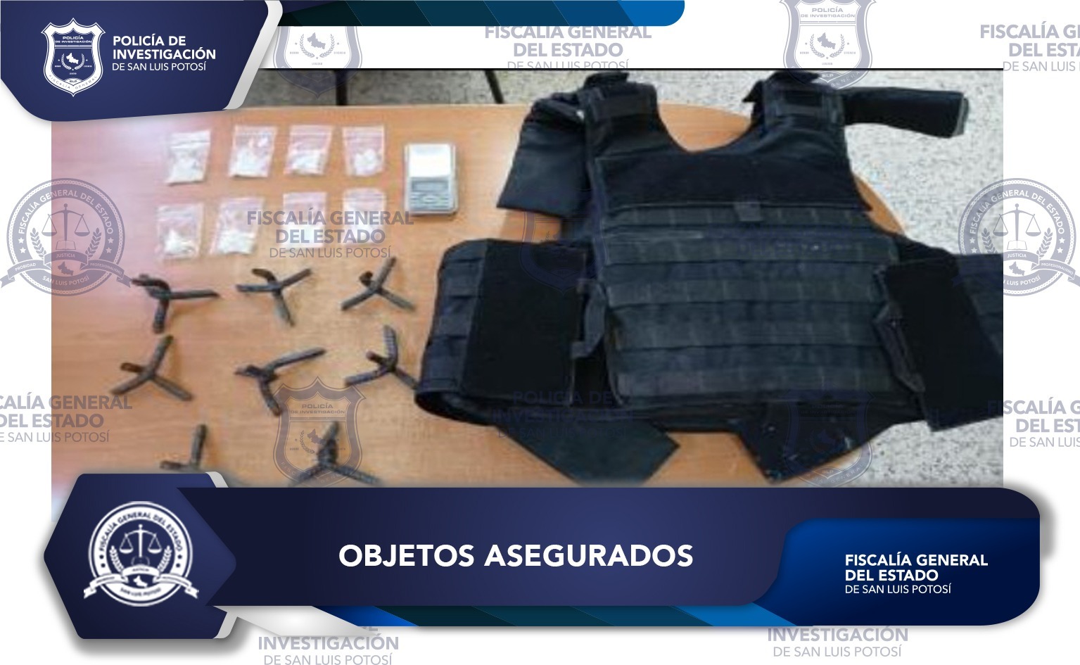 Luis "N" detenido en flagrancia por la FGESLP con posible droga y ...
