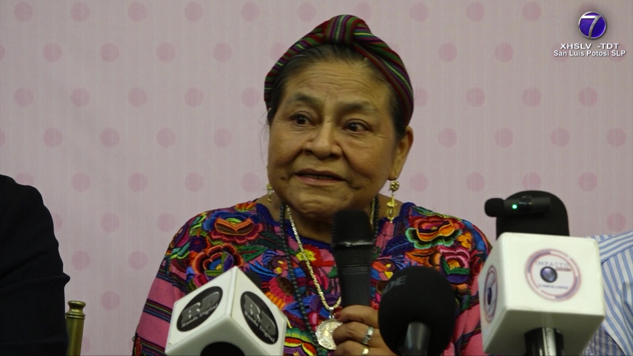Llama la Premio Nobel de la Paz, Rigoberta Menchú, a reivindicar los ...