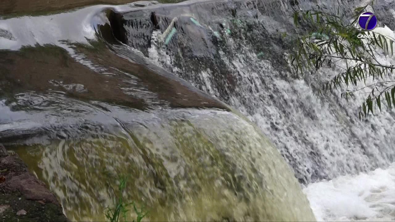 Realizan desfogue de la Presa de San José - Canal 7 SLP - 2025