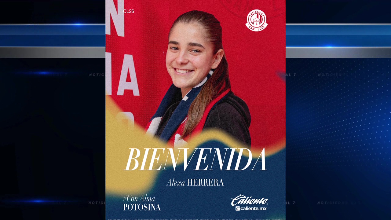 Alexa Herrera a reforzar al Atlético de San Luis Femenil - Canal 7 SLP ...