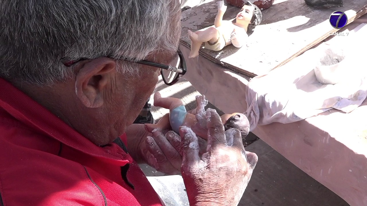 Restauración de figuras de arte sacro, un trabajo que se ha perdido a ...